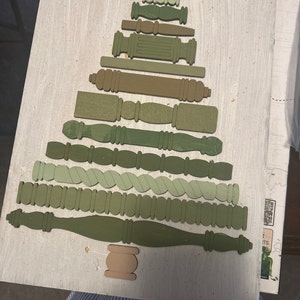 Tall House Interchangeable Box Base DIY Craft Kit Rustic Decor Wooden ...