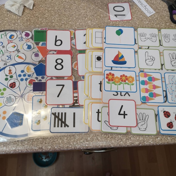 Preschool Busy Binder, Printable Preschool Activities, Educational ...