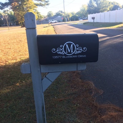 Mail Box Decal Mailbox Decals for Your Home Includes Two 2 Decals - Etsy