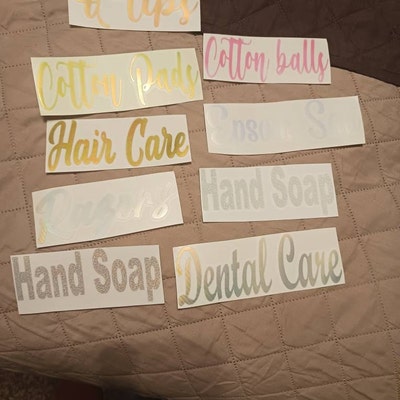 Personalized Wall Quotes / Vinyl Lettering / Decal Stickers / Diy ...