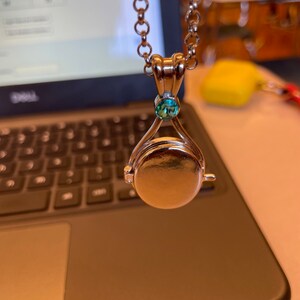 H2O Just Add Water Inspired Wire Wrapped Crystal locket - Etsy