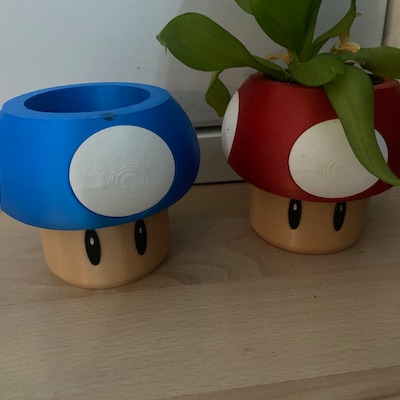 Super Mario Planters Box Flower Pots Super Mario Plant Office Decor ...