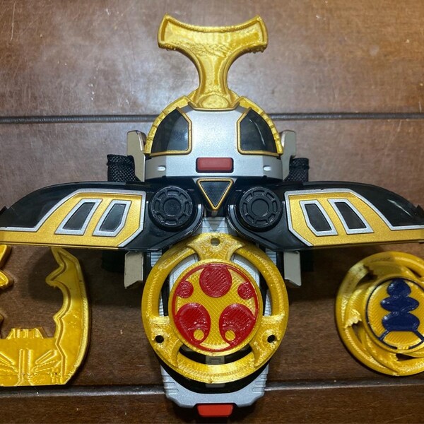 Ninja Storm Morpher Discs 3D Printed Power Rangers Ninja Storm ...