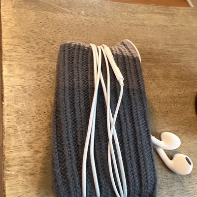 Hand Knit Apple Ipod Classic Cozy Apple Ipod Sock Apple Ipod Classic ...