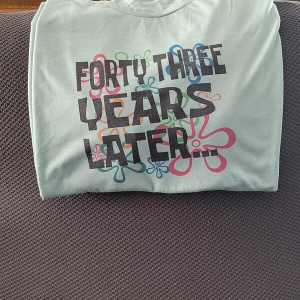 Custom Birthday Shirt Png, Custom Years Later Humorous Gift Png, Twenty ...