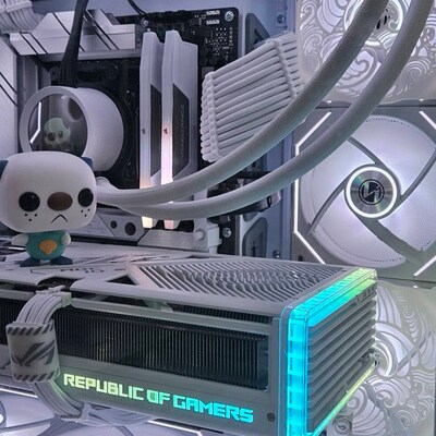 Peekaboo Cat Fan Cover 120mm RGB Fan Grill Custom 3D Printed Gaming PC ...