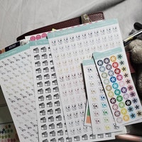 Full Color Coding Budget Label Planner Stickers for Erin Condren, Happy ...