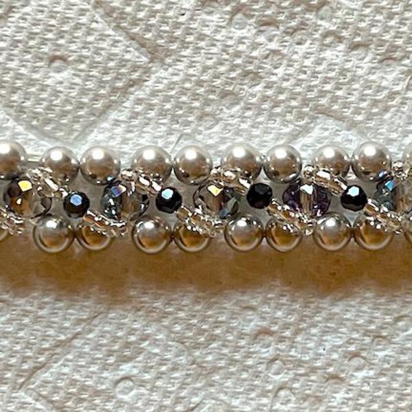 Z Glass Pearl Bead Round Lot of 5 Strands Bisque Assorted Size Bead ...