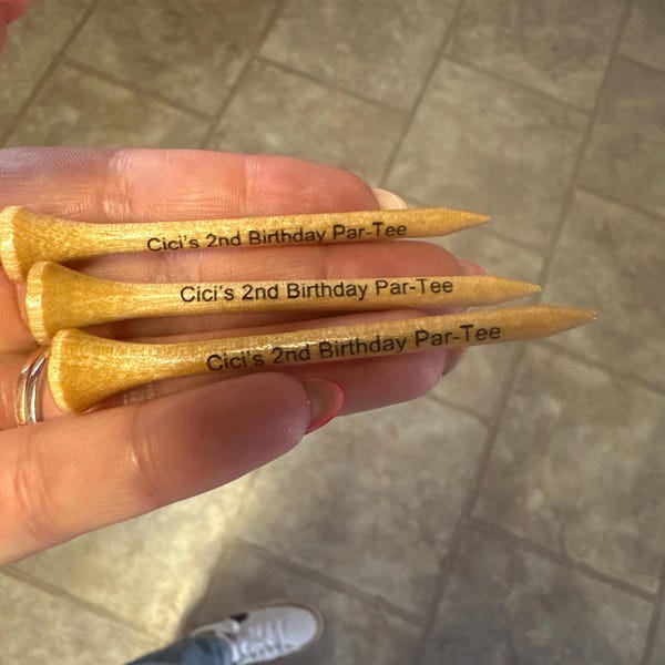 Personalized Golf Tees - Laser Engraved Golf Tee - Custom Golf Tees - 3 ...