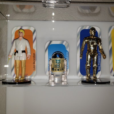 First 12 Vintage Star Wars Action Figure Display Card Backs - Etsy