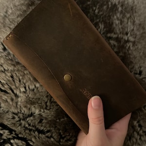 Personalized Womens Wallet Distressed Leather Wallet for - Etsy
