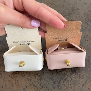 Personalised Dog Proposal Engagement Ring Pouch Pet Proposal Idea ...