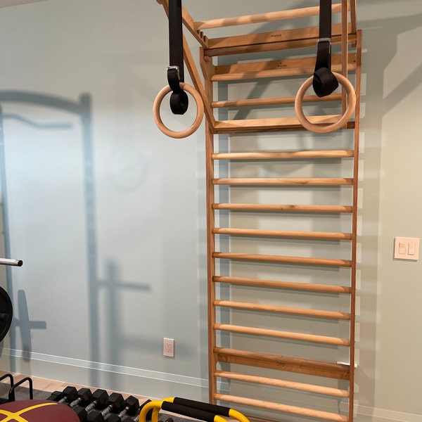 Wood Parallettes Push-up Bar Dip Station | Handstands Planche Push-ups ...