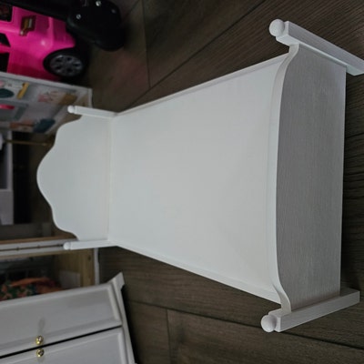 Bed for 12 Inch Doll / 1:6 Scale Bed/ Modern Bed - Etsy