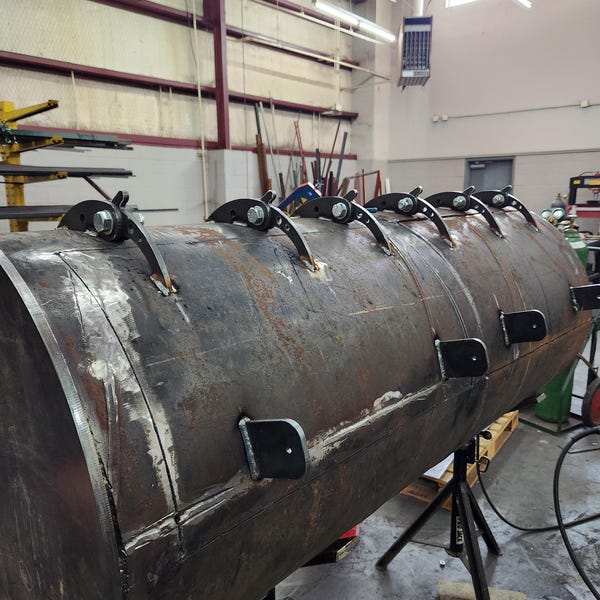 BBQ Smoker Door Hinge Set (digital Dxf Files), for 22" or Less Pit ...