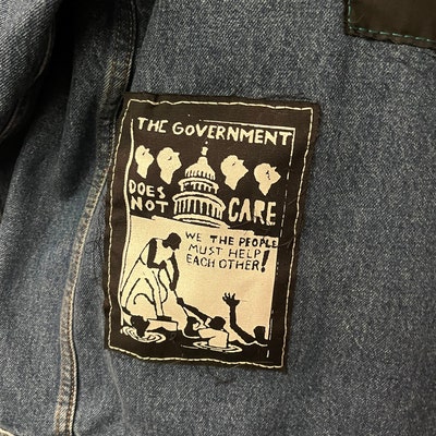 Fight the Rich Not the Poor Punk Back Patch - Etsy