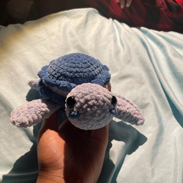 Mini Macaron Turtle Crochet Pattern Mini Size Download Beginner Friendly Amigurumi PDF Stuffed ...