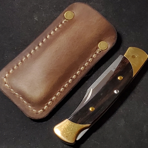Leather EDC Pocket Knife Slip - Build Your Own - Pick Your Leather ...