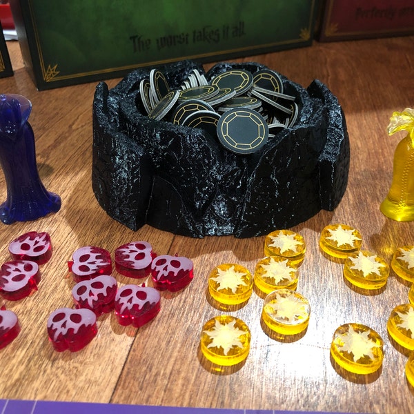Upgraded Cauldron and Tokens for Villainous Game - Etsy