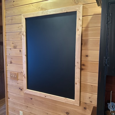 24x36 Large MAGNETIC Chalkboard, Farmhouse Chalkboard, Wedding Chalkboard, Framed Chalkboard ...