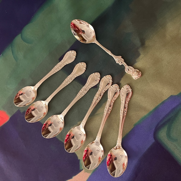 Demitasse Tea Spoons/tea Party Service Small Spoons/bridal Showers ...