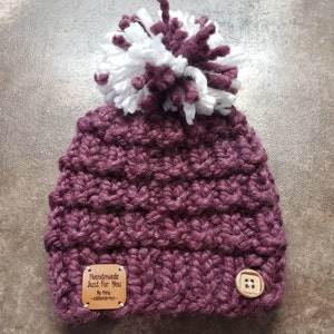 THE RIDGE BEANIE // Infant to Adult Knitting Pattern, Womans Hat ...