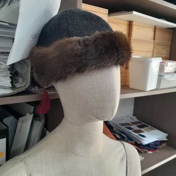 Birka Woolen Hat Medieval & Viking Wool Round Cap Basic Medieval and ...