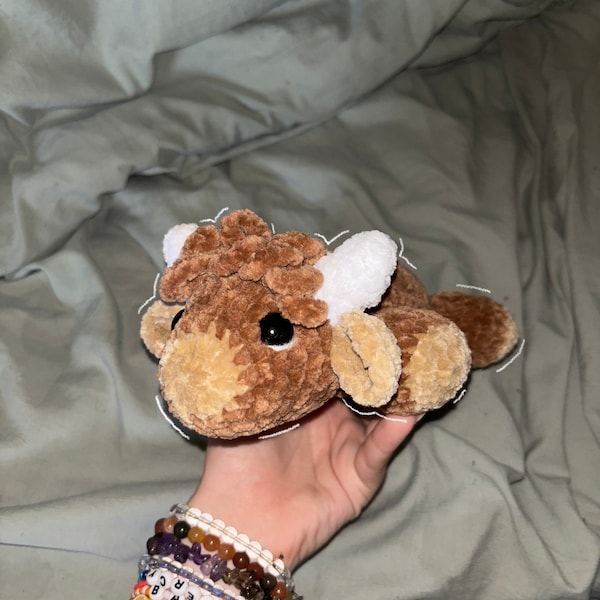 2in1 Sleepy Cows | PDF Crochet Amigurumi Pattern | Highland Cow ...