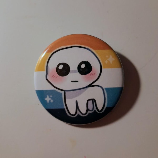 TBH Creature Autism Creature LBGTQ Pride Pin Button - Etsy