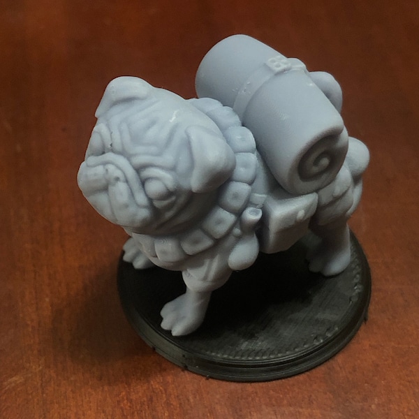 Pug Companion | Dog Familiar for Dungeons and Dragons | D&D | RPG | 5e ...