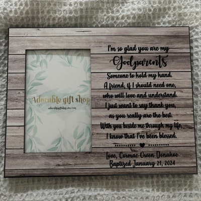 Baptism Gift for Boy / God Bless This Boy / Christening Gifts for Boys ...