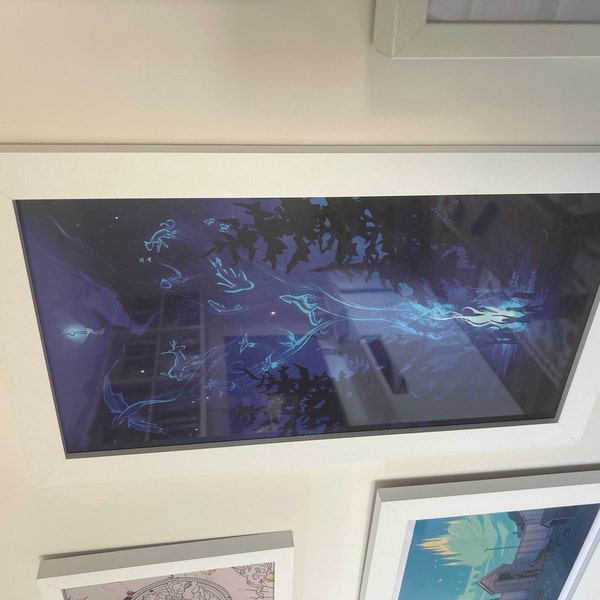 Handmade Panoramic Picture Frame | 60x20 50x20 30x10 20x8 Sizes | Wall ...