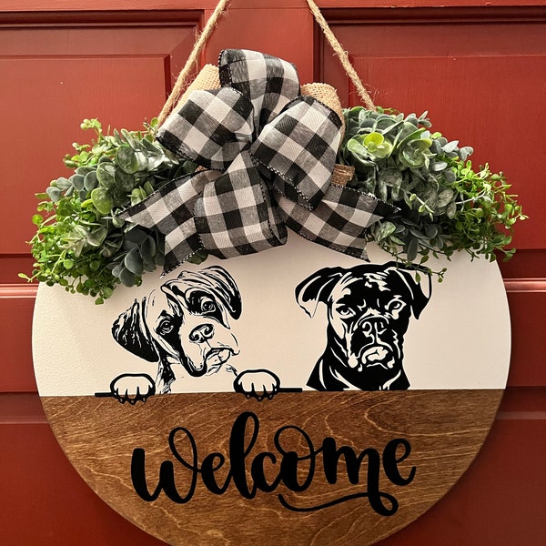 Pet Door Hanger, Pitbull Door Hanger, Pitbull Pet Door Hanger, Dog Door ...