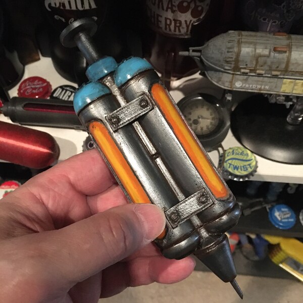 Fallout Stimpak Prop 3D Printed Cosplay Collectible Ready to Ship - Etsy