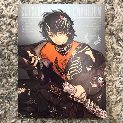 Percy Jackson Nico Di Angelo Skeleton Sticker - Etsy