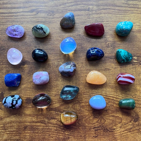 Beginners Crystal Set 20pcs Crystal Starter Kit Crystal for Beginners ...