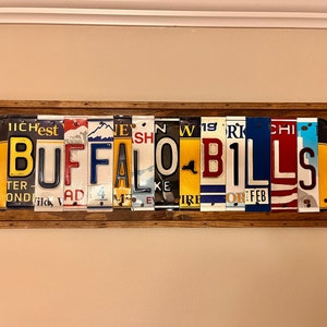 Custom Rustic Empty Wood License Plate Display Frame With Key Hooks ...