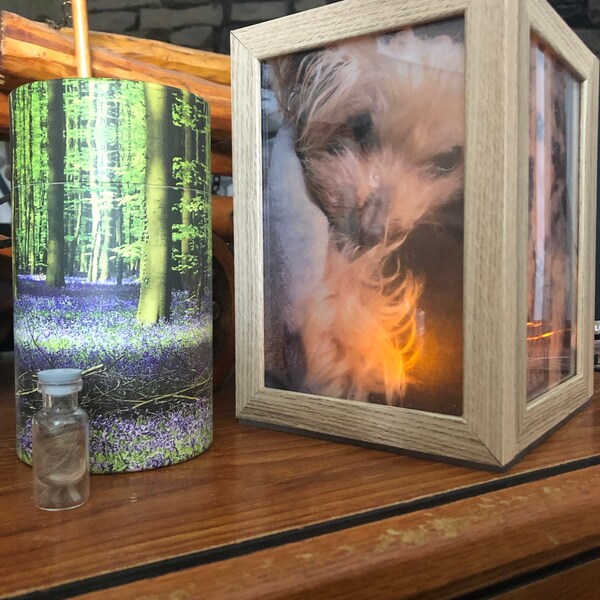 Personalised Retirement Gift Personalised Photo Tea Light Lamp ...