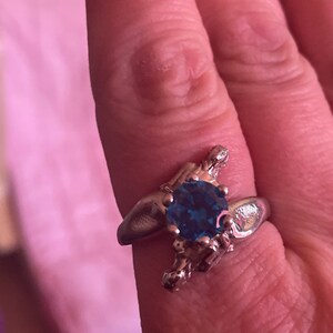 14kt Gold Over Emerald Spider Ring Victorian Jewelry Silver - Etsy