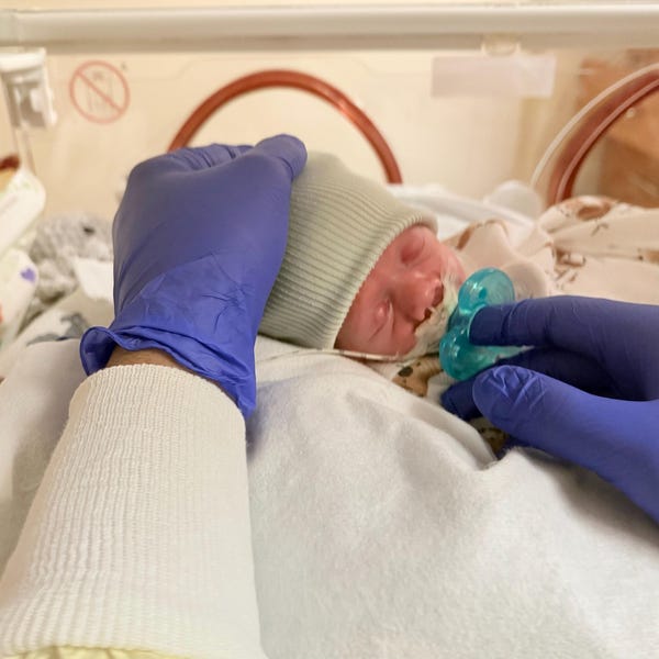 Personalized NICU Micro Preemie Knotted Hats: Preemie Bow | Angel Hat ...