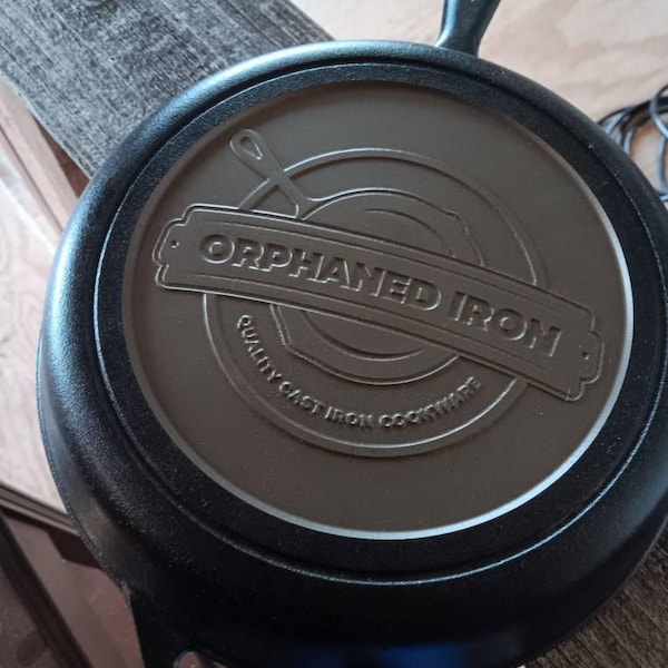 RARE! Wagner Ware #11 Pie Logo Cast Iron Skillet - Etsy