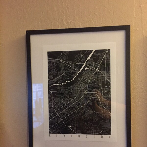 Custom Map Art Print - Any City in the World - Custom City Map / Print ...