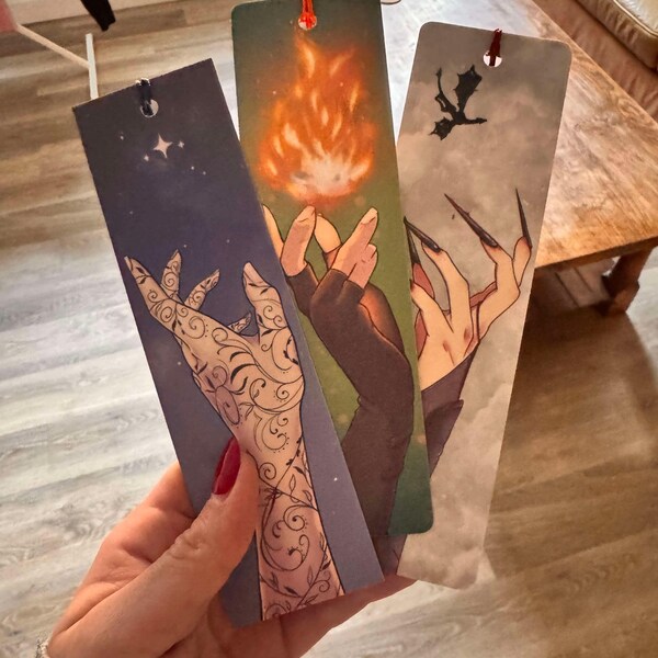 Feyre Bookmark ACOTAR | Night Court | A Court of Thrones and Roses ...