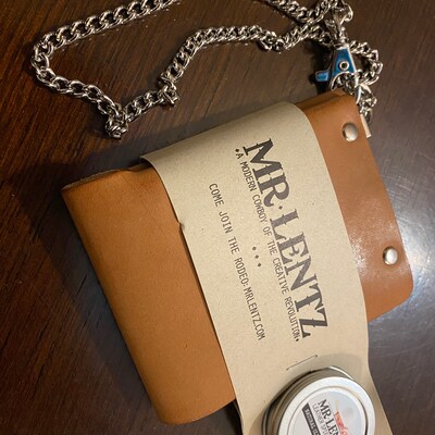 Leather Coin Wallet With Chain, Coin Wallet, Change Wallet,chain Wallet ...