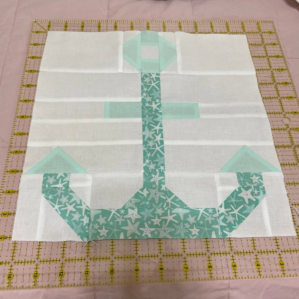 PDF Nautical Quilt Pattern - Anchor Quilt Pattern - Etsy