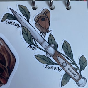 The Last of Us Sticker Ellie With Giraffe TLOU Sticker - Etsy