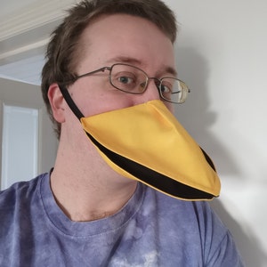 Talking Bird Mask Talking Beak Mask Moving Beak Face Mask Duck Face ...