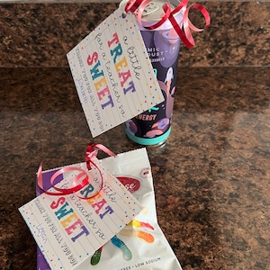 Teacher Sweet Treat Tag, Teacher Appreciation Tag, Teacher Thank You ...