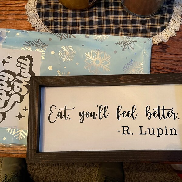 Eat, Youll Feel Better Sign - Etsy