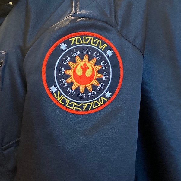 Star Wars X-wing Rogue Squadron classic 4 Patch in Aurebesh Rogue One ...